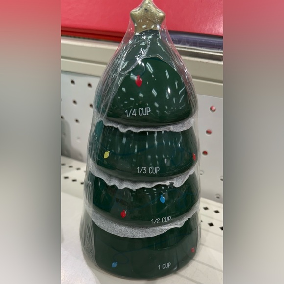 Target | Holiday | New 224 Christmas Tree Ceramic Measuring Cups By ...